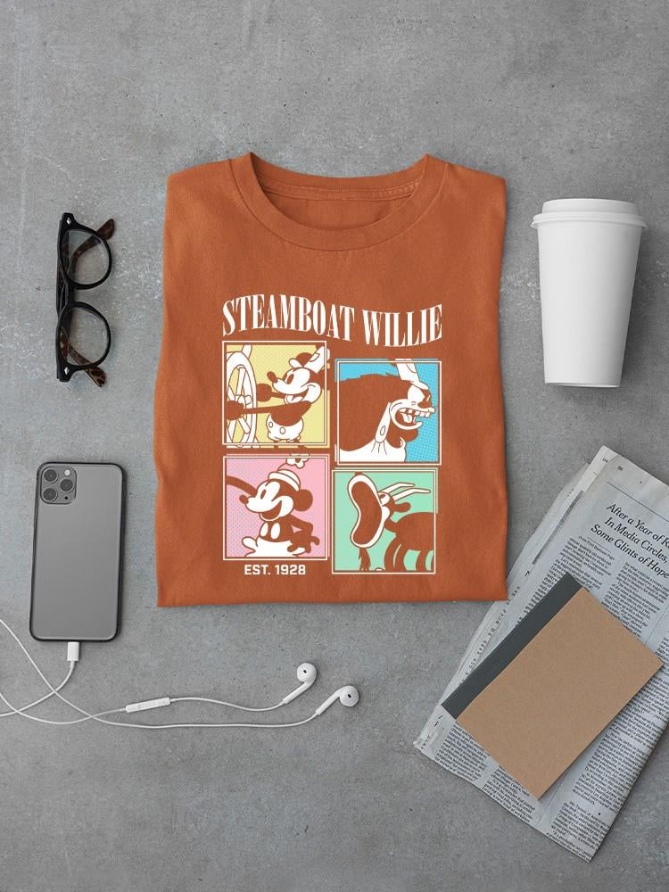 Steamboat Characters 1928 T-shirt Color Men's -SmartPrintsInk Designs ...