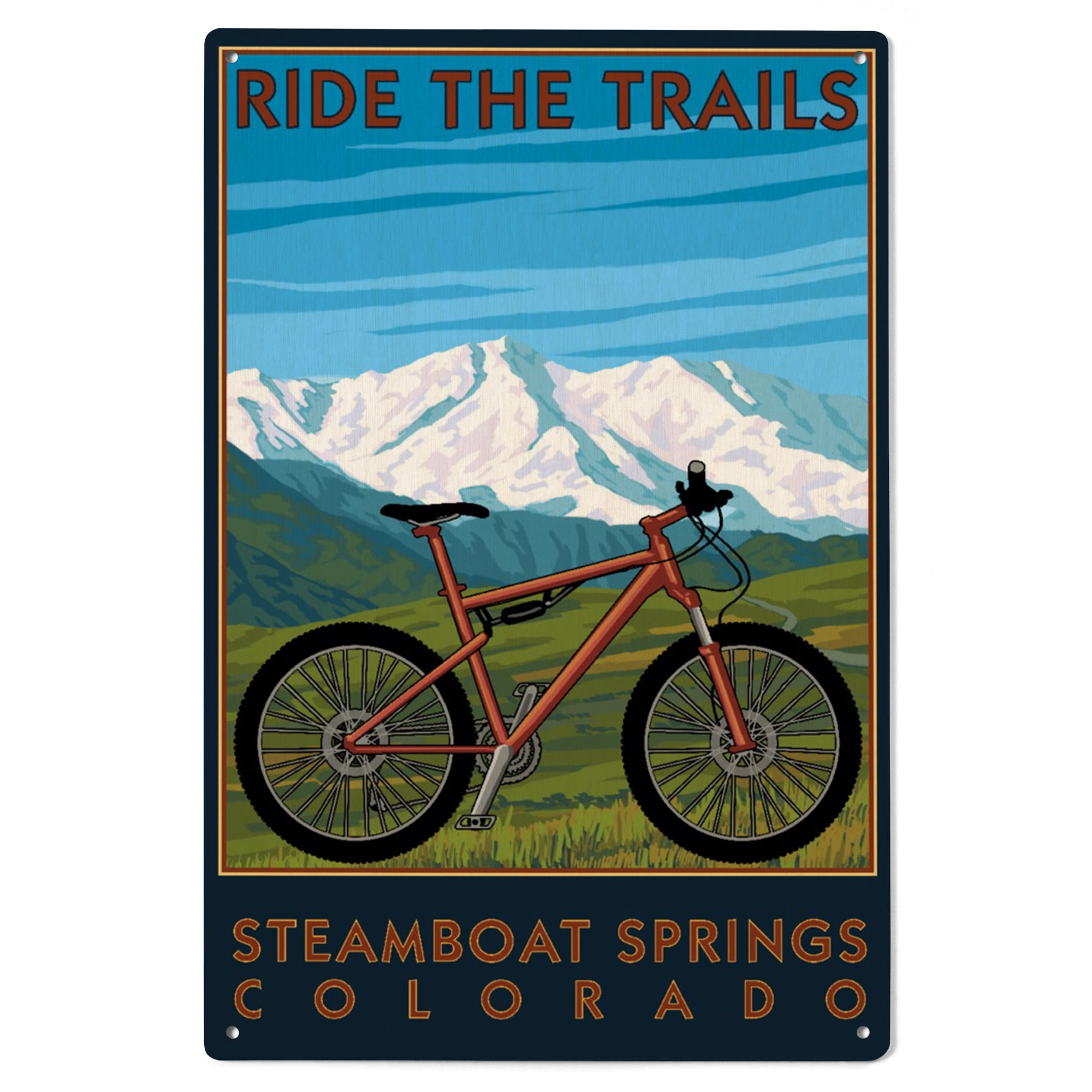 Steamboat Springs, Colorado, Ride the Trails, Mountain Bike Birch Wood ...