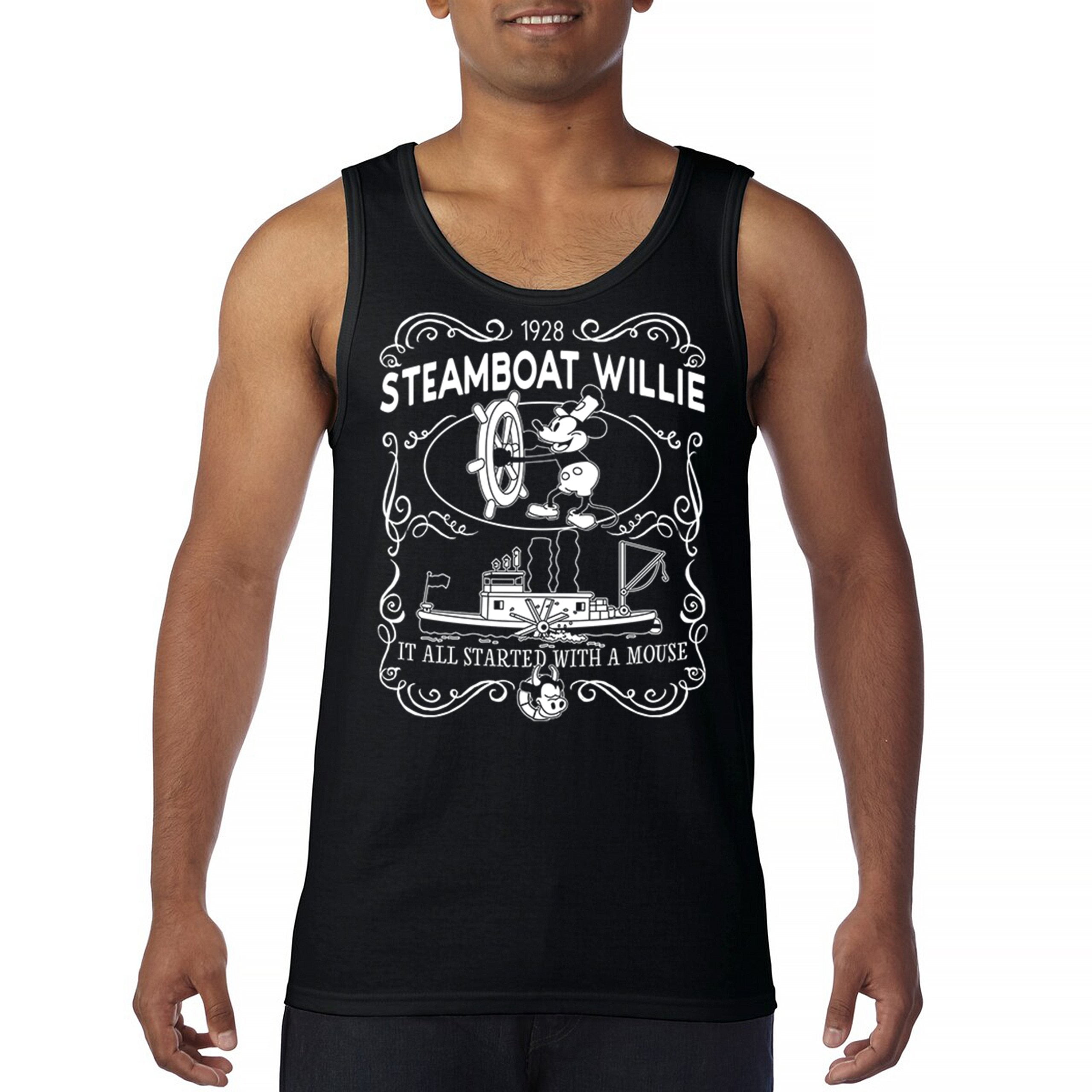 Steamboat Willie 1928 Classic Tank Top It All Started With a Mouse Cute ...