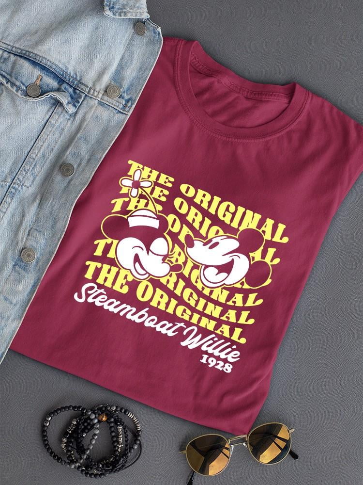 Steamboat Willie 1928 T-shirt Color Men's -SmartPrintsInk Designs ...