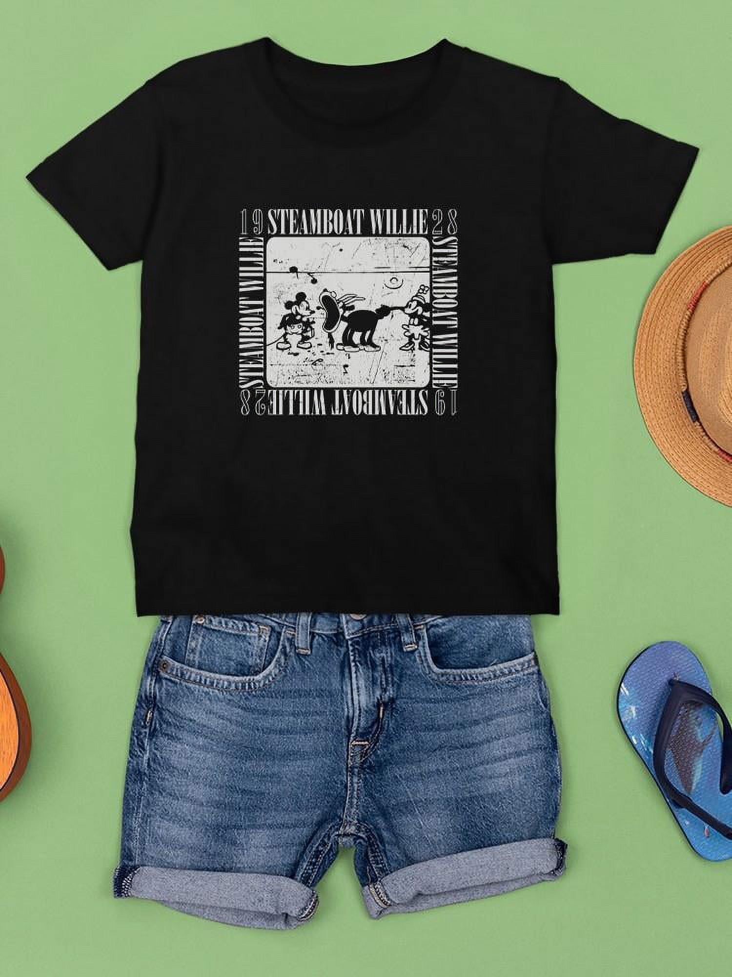 Steamboat Willie Goat And Mouse T-shirt Unisex's -SmartPrintsInk ...