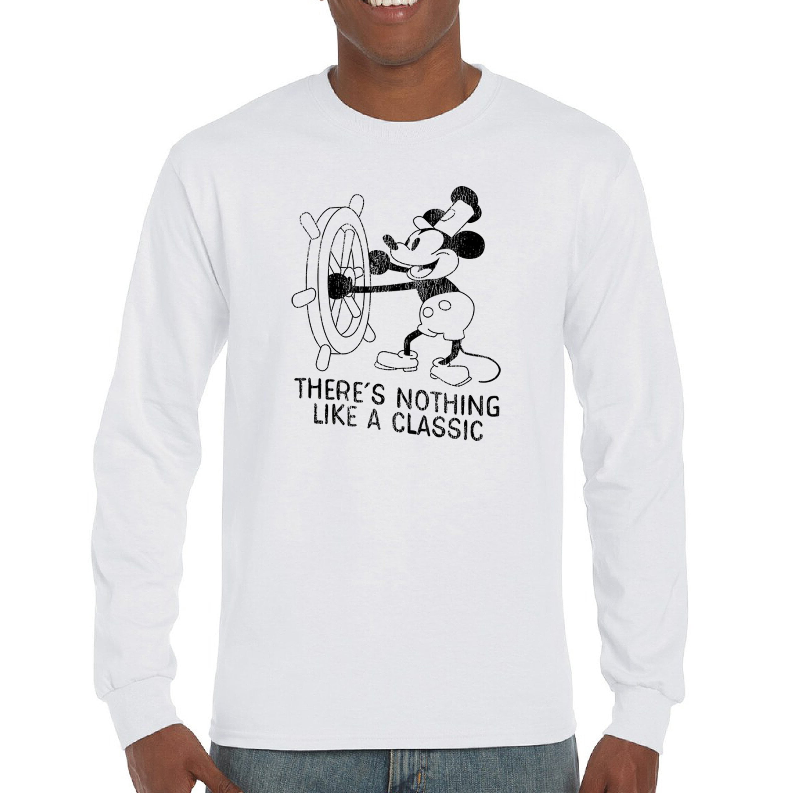 Steamboat Willie There is Nothing Like a Classic Long Sleeve T-shirt ...