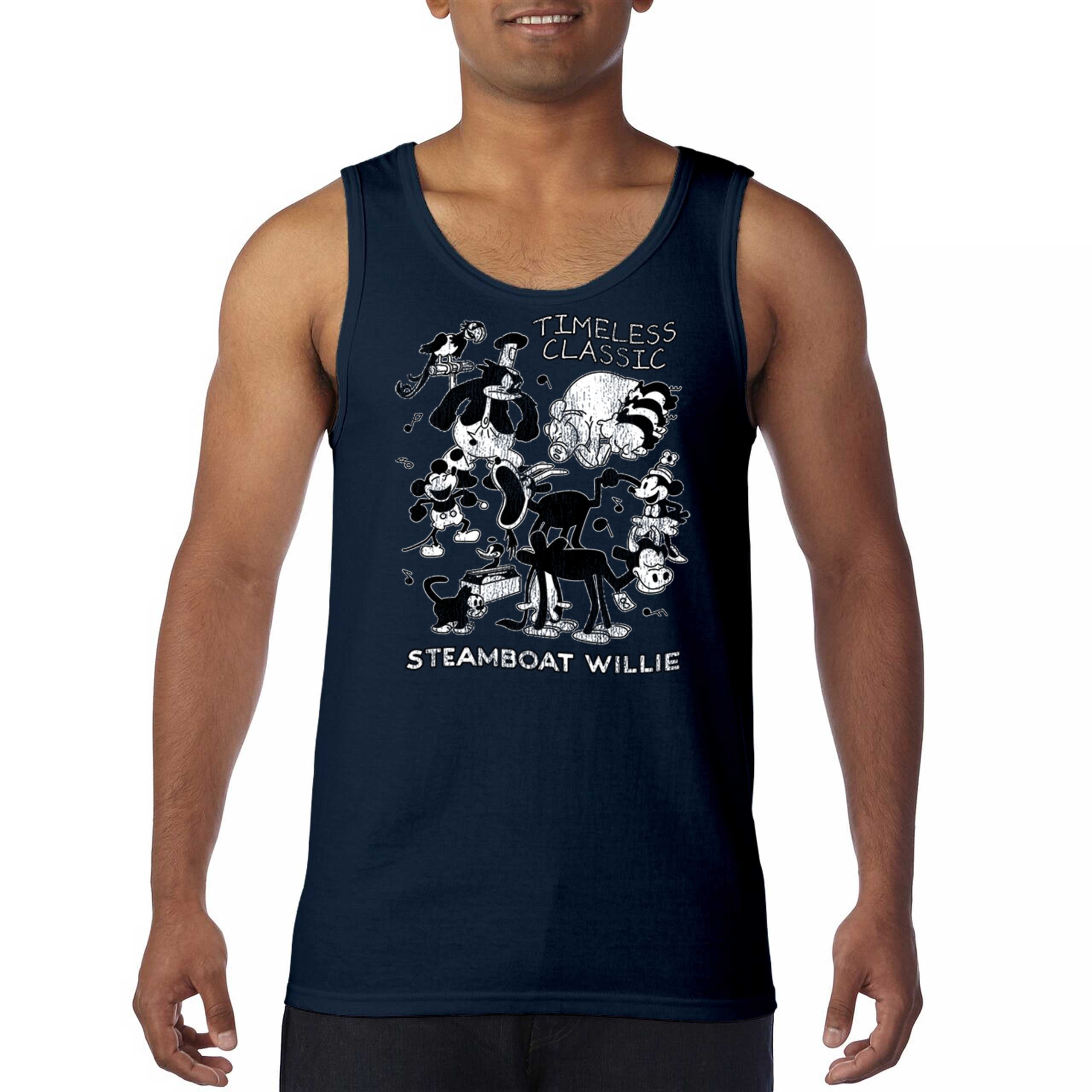 Steamboat Willie Timeless Classic Tank Top Retro 1928 Cartoon Vintage ...