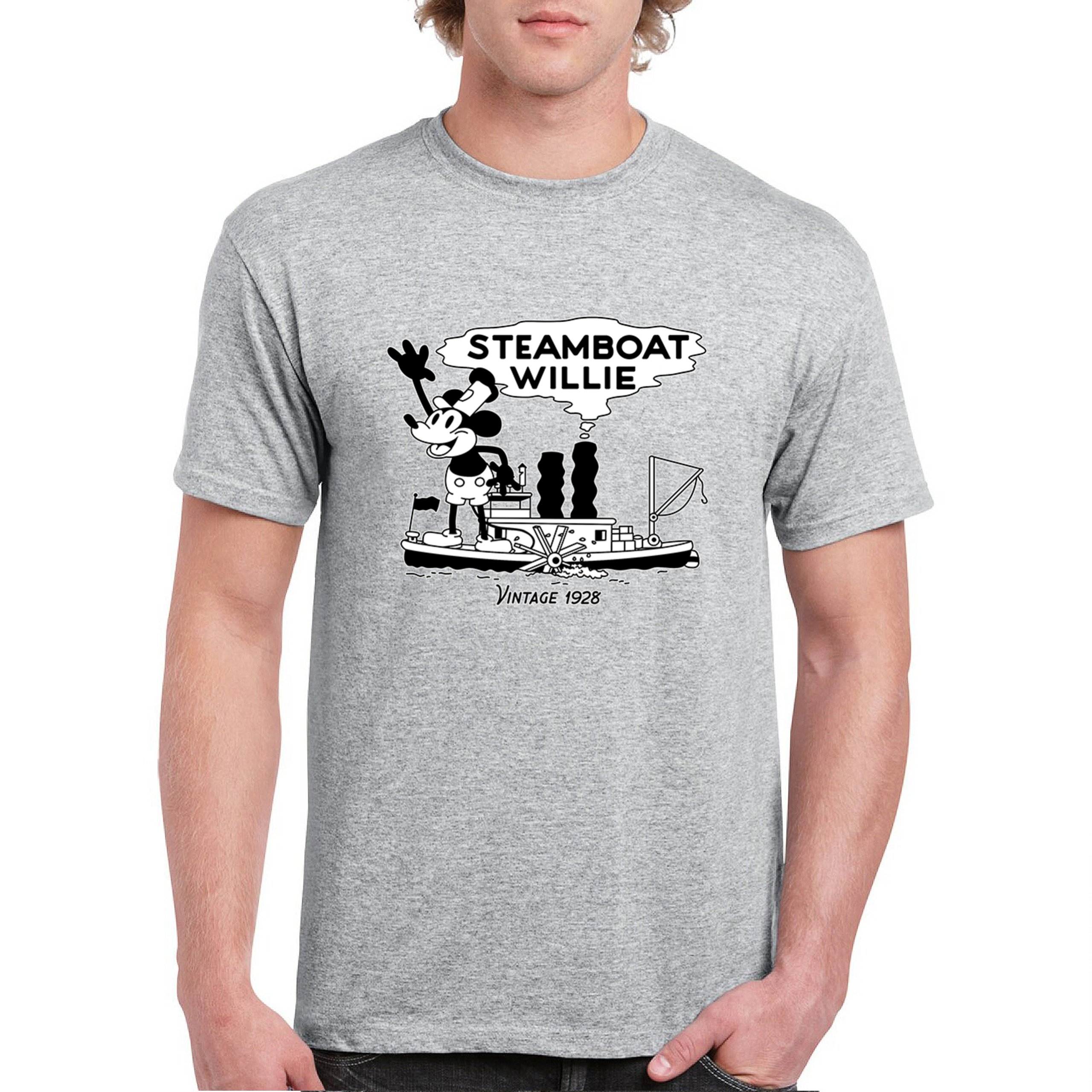 Steamboat Willie Vintage 1928 T-shirt Timeless Tradition Iconic Retro ...