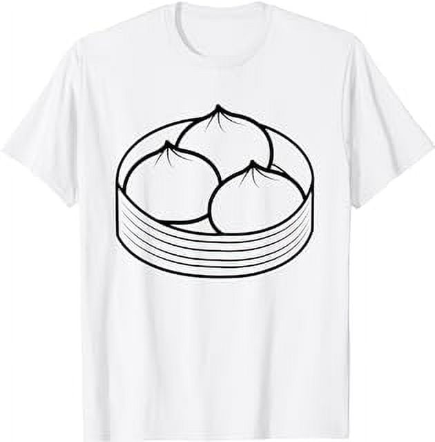 Steamed Buns - Baozi Bao Mantou Humbow Pau Chinese Food T-Shirt ...