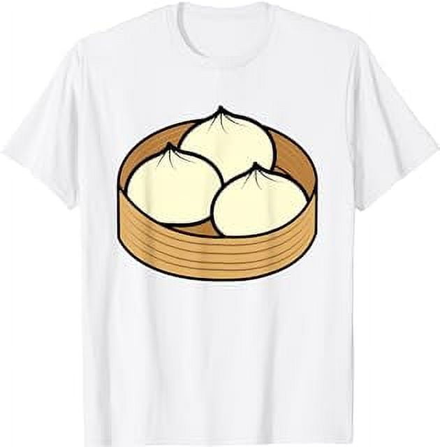 Steamed Buns - Baozi Bao Mantou Humbow Pau Chinese Food T-Shirt ...
