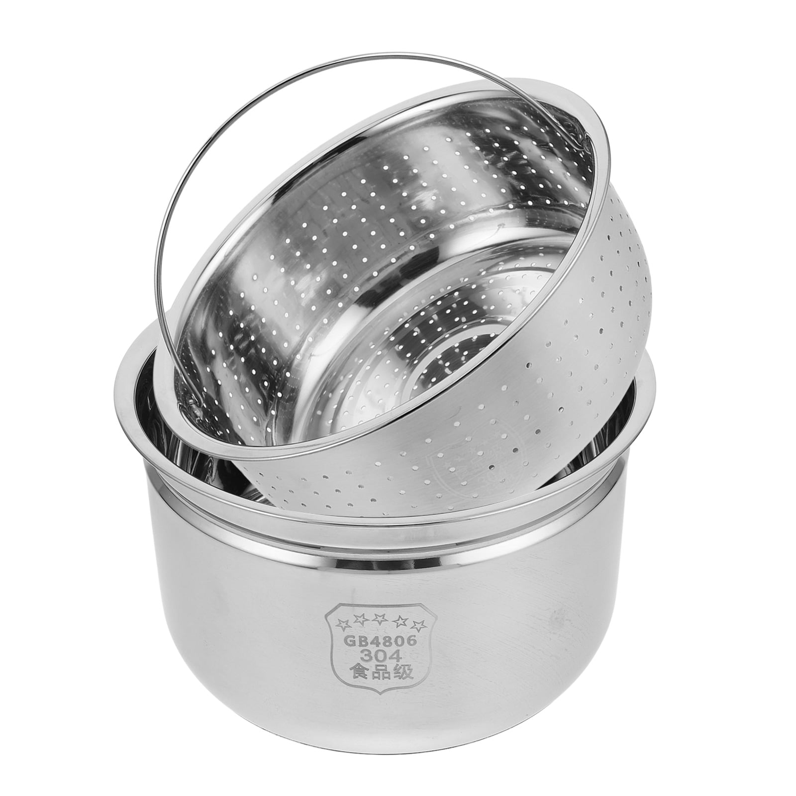 Steamed Rice Inner Pot Circular Container Electric Pressure Cooker ...