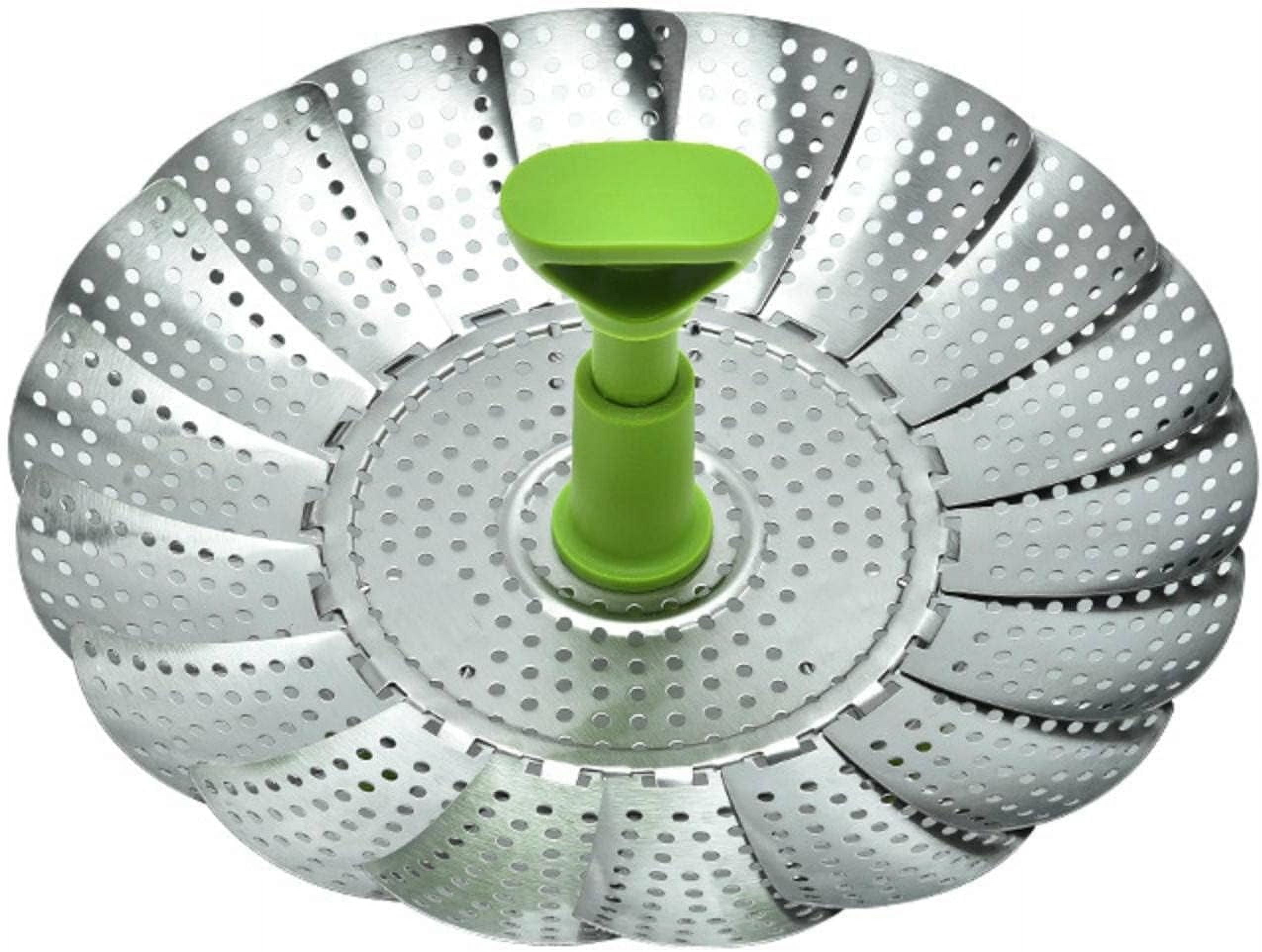 Steamer Basket Stainless Steel Folding Steamer for Vegetarian Fish ...