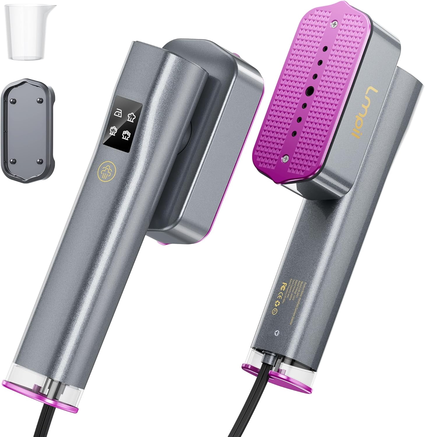 Steamer for Clothes, Handheld and Portable with 15-Second Heat-Up, 2-in ...