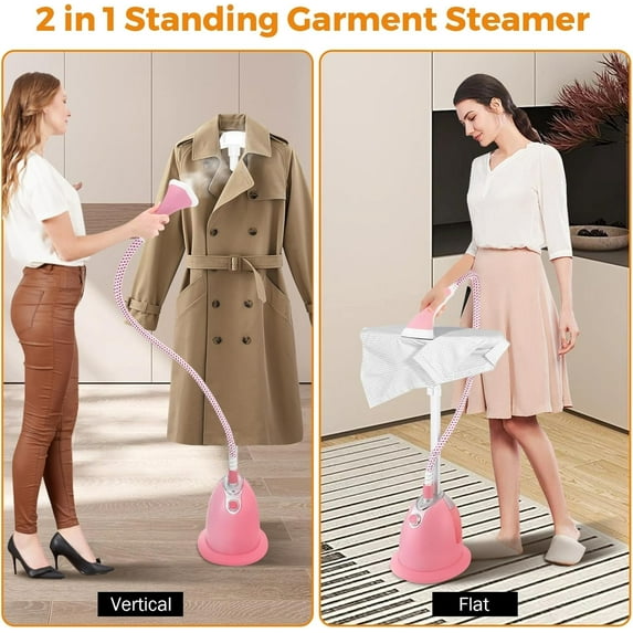 Steamer for Clothes Standing Garment Steamer Clothing Steam Iron with ...