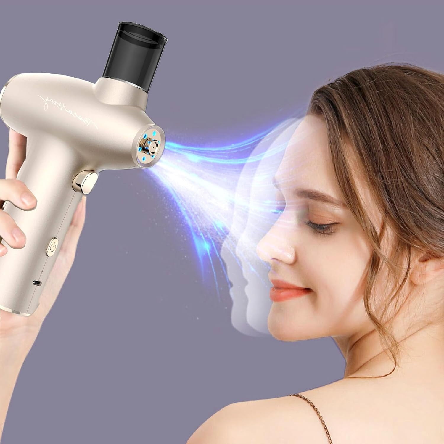 Steamer-Face Nano Hydration Oxygen Sprayer,Daily Hydration for Maximum ...