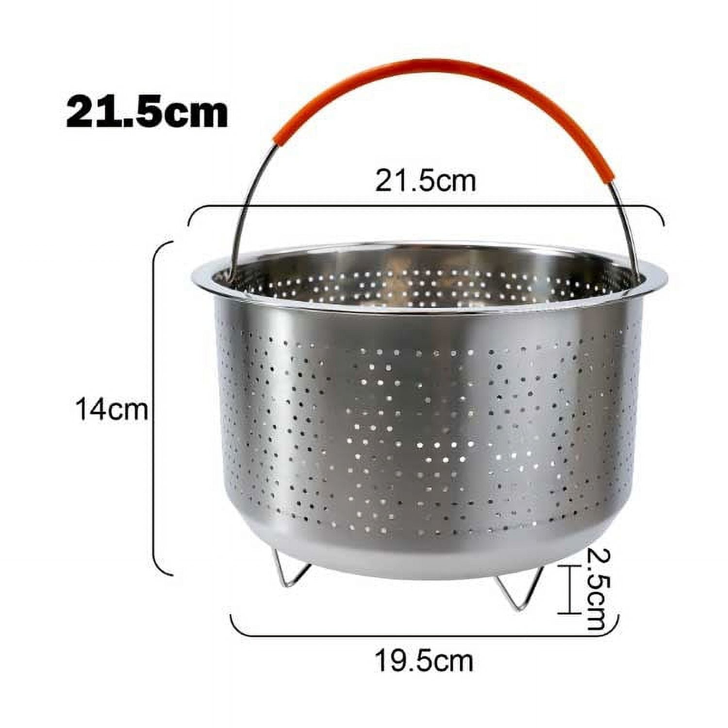 Steamer Insert Steamer Pot Stainless Steel Basket Rice Steamer Pressure ...