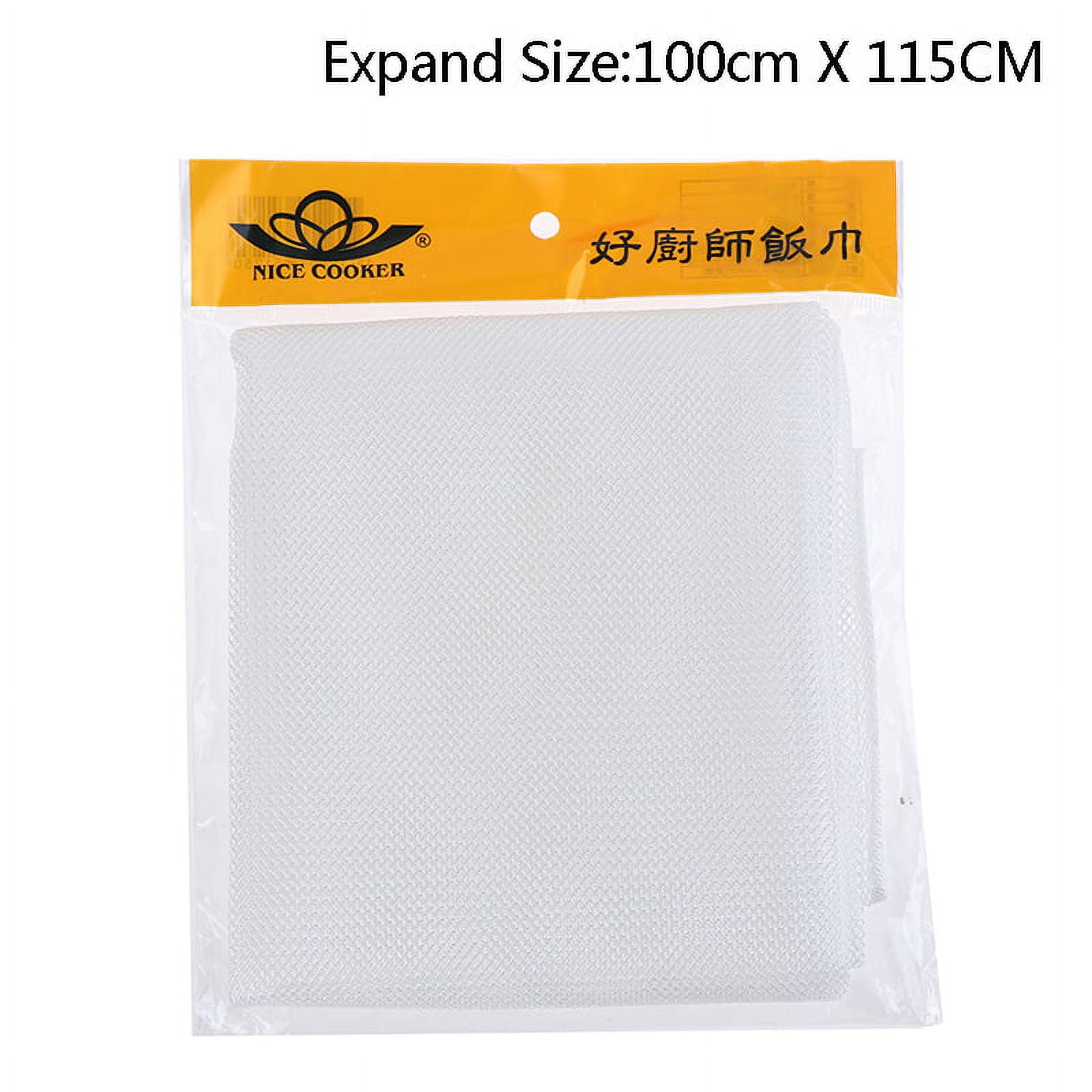 Steamer Mesh Cloth Round Pot Gauze Mat Dim Sum Sushi Cooking Steamed ...