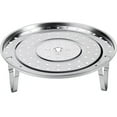 Steamer Rack, 304 Stainless Steel Steaming Rack Steam Tray with ...