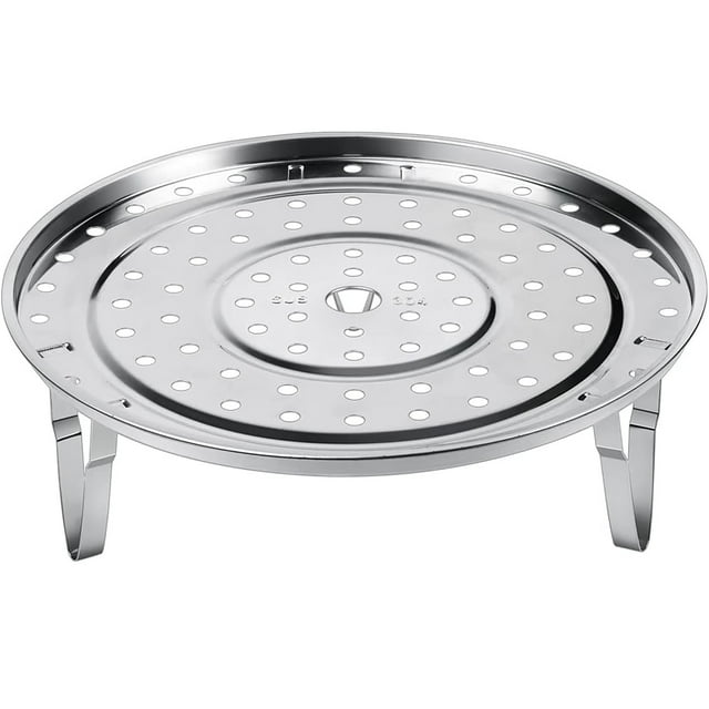 Steamer Rack, 304 Stainless Steel Steaming Rack Steam Tray with ...