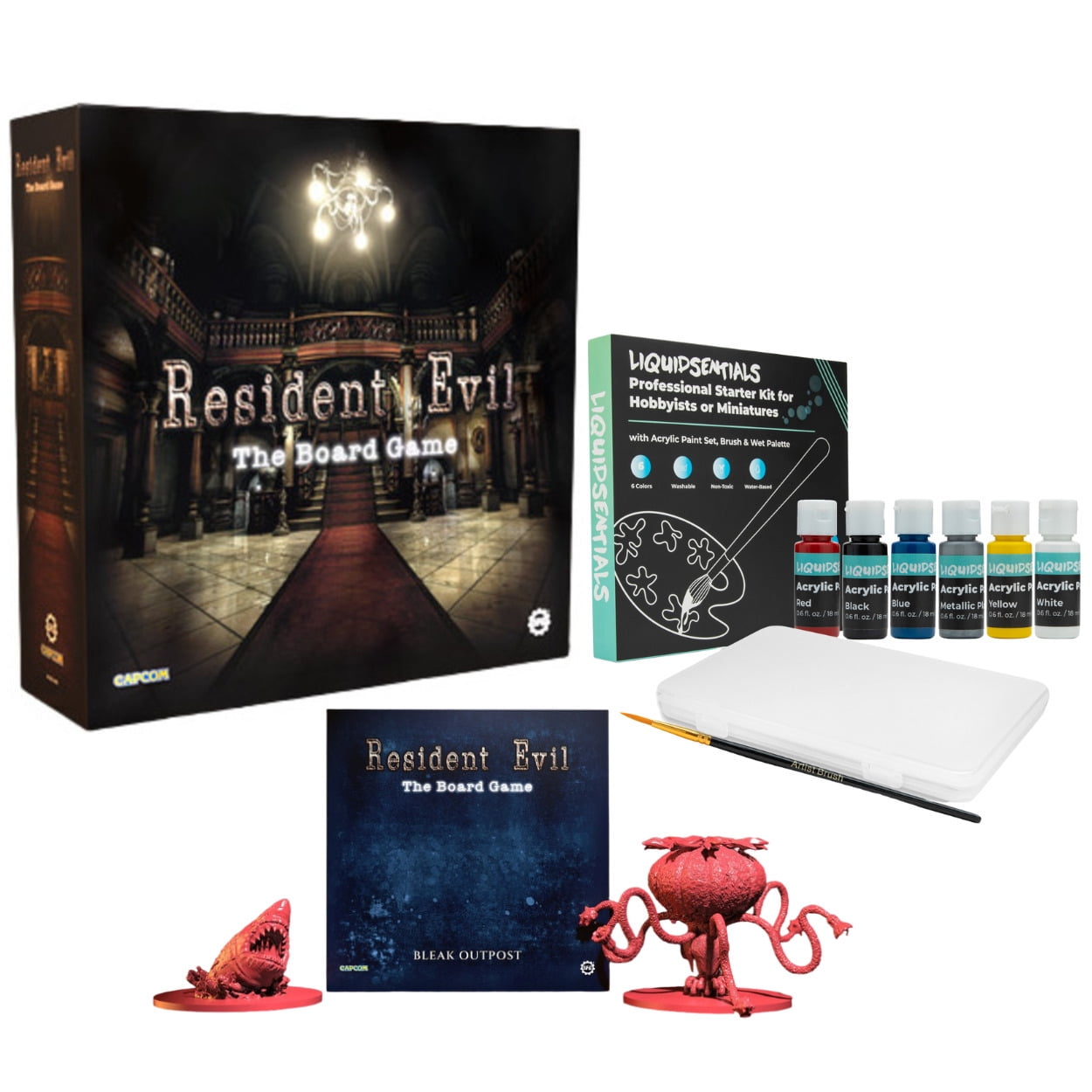 Steamforged Games Resident Evil Board Game with Miniatures and Game ...