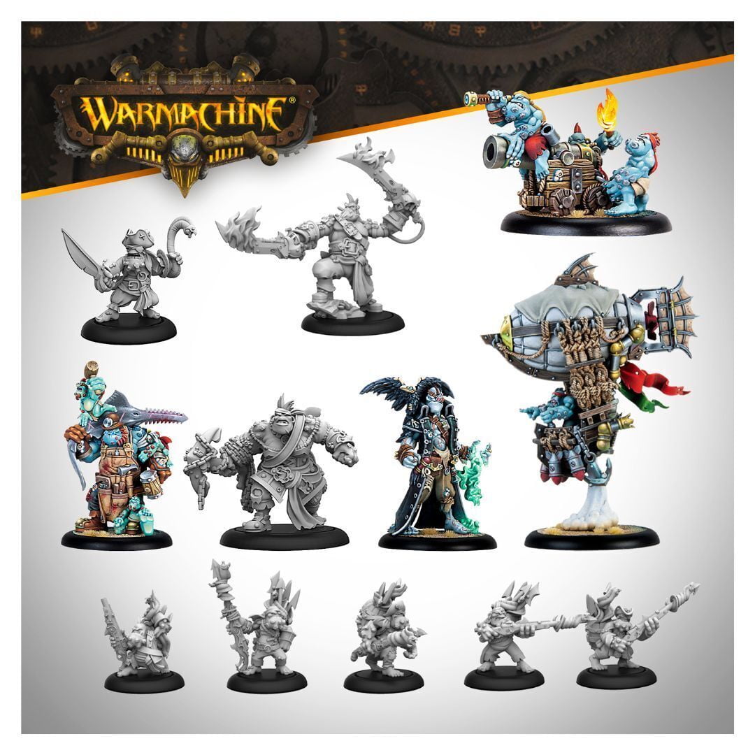 Steamforged Games Warmachine Southern Kriels Brineblood Marauders ...