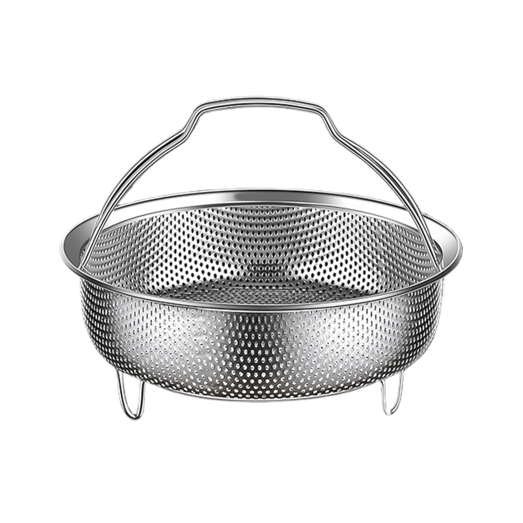 Steaming Grid Stainsless Steel Food Steamers Basket with Handle Easy to ...