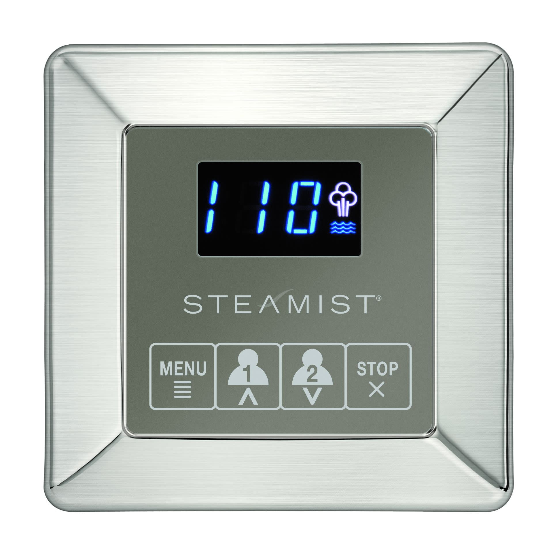 Steamist Tsc-250 Total Sense Contemporary Steambath Control - Nickel ...