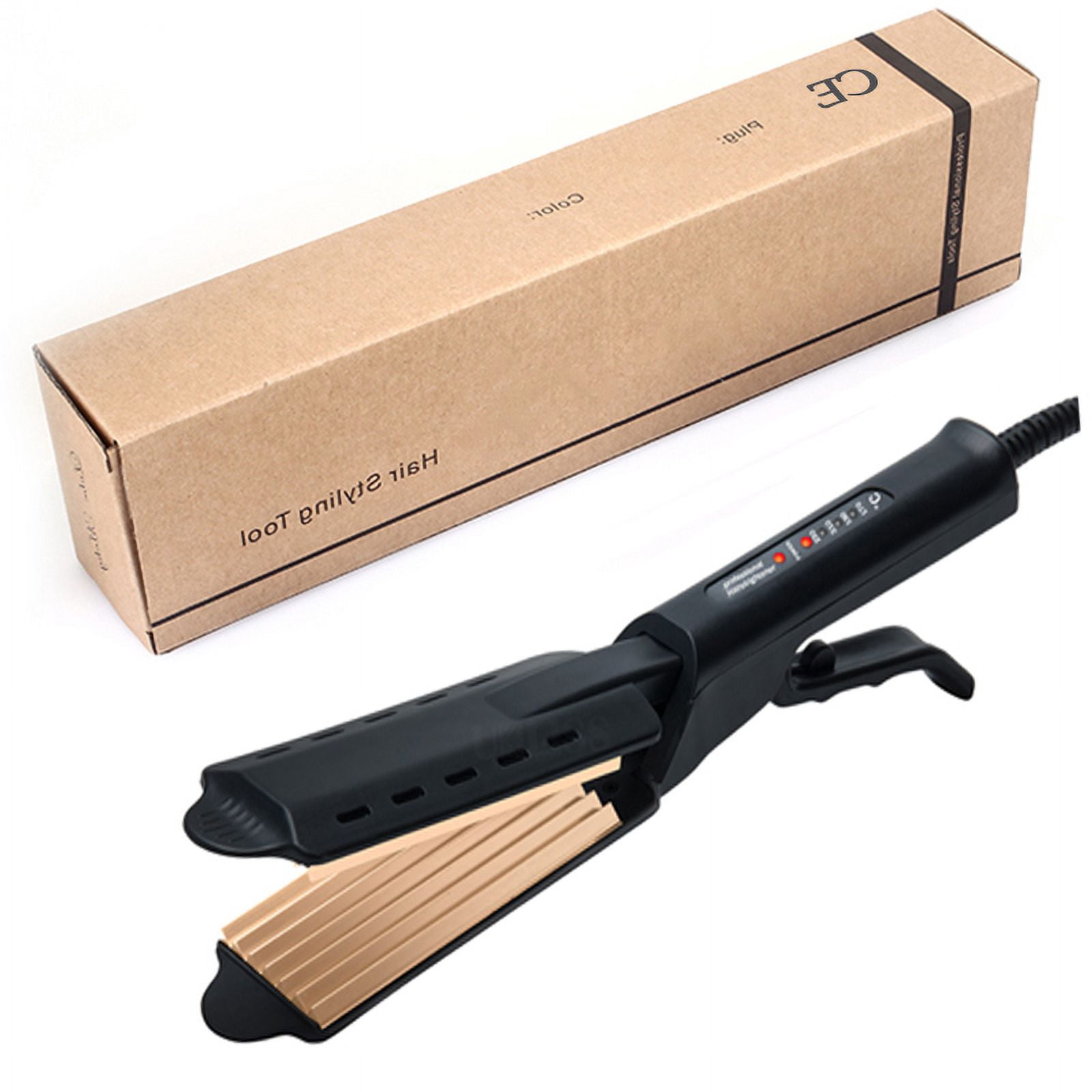 Steampod Hair Straightener Flat Iron Four Gear Corn Fluffy Hair Curler ...