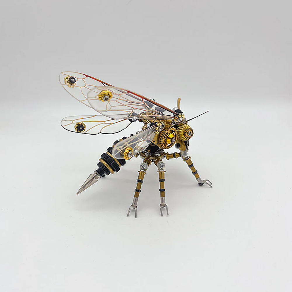 Metalkit Steampunk 3D Metal Wasp Puzzle Model Kit DIY Assemble for ...