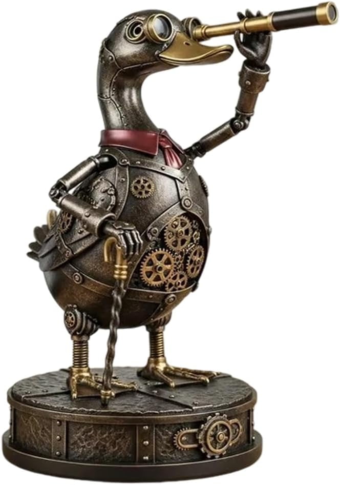 Steampunk Animal Explorer Sculpture, Beautiful Mechanical Animal Statue ...