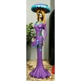Steampunk Aristocrat Lady In Purple Skeleton Statue Day Of The Dead ...