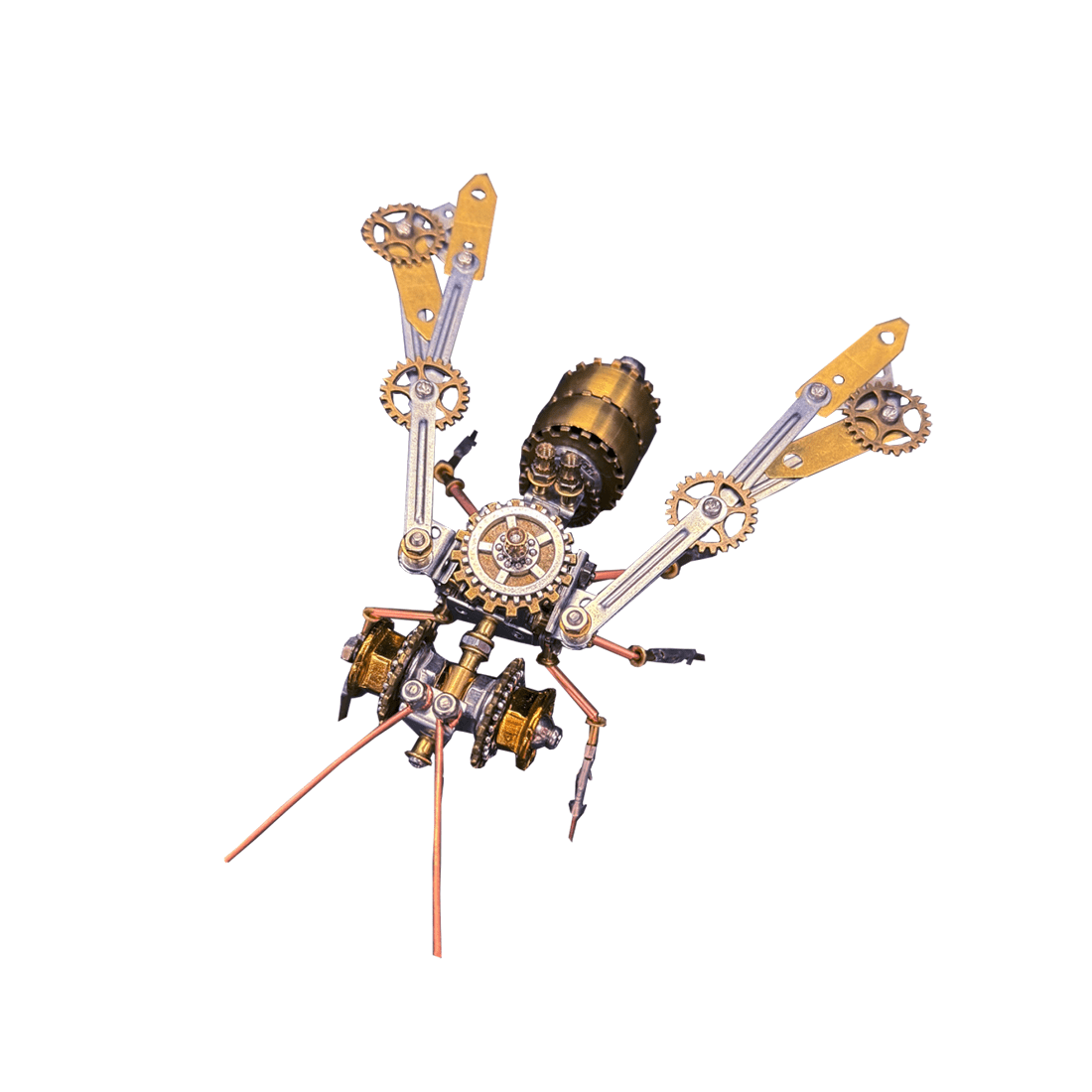 Steampunk Bumblebee 3D Metal Model Kit - DIY Mechanical Insect Assembly ...