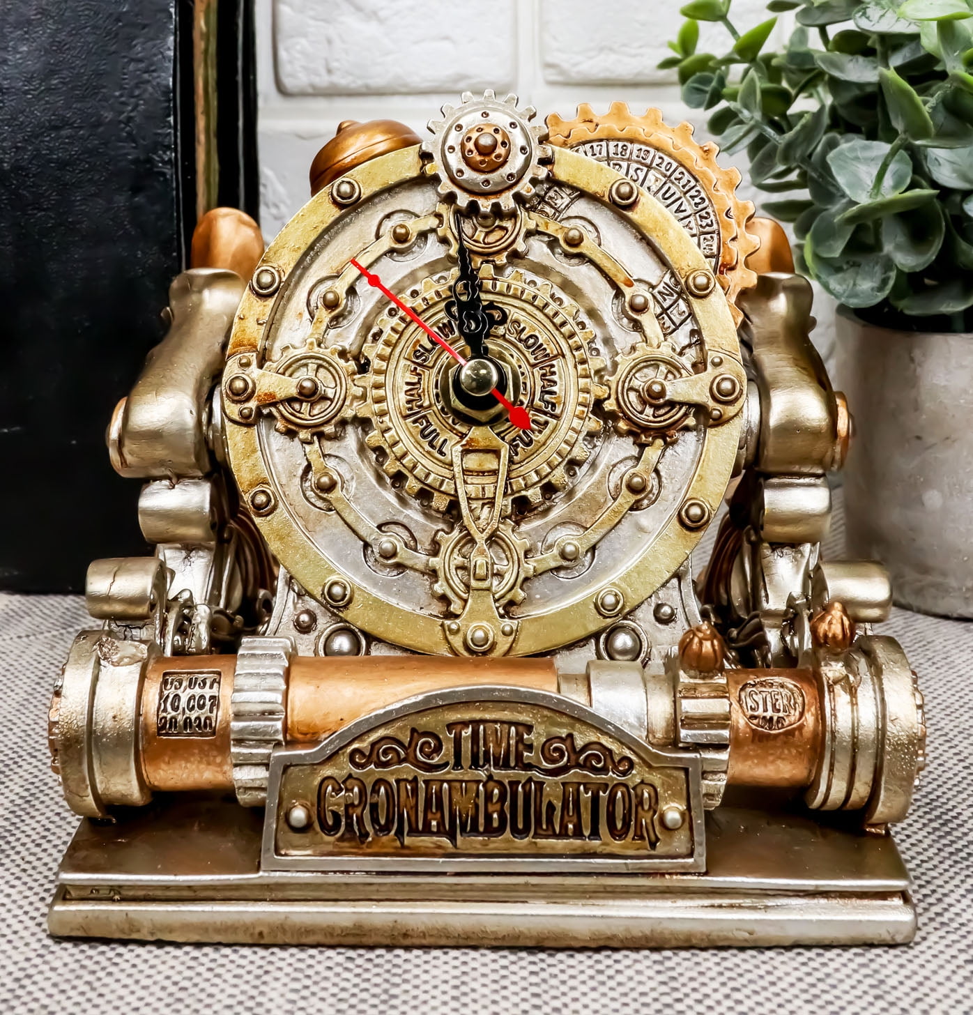 Steampunk Chronambulator Time Warp Machine With Painted Clockwork ...