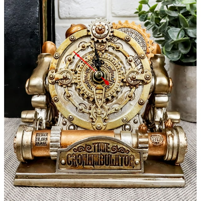 Steampunk Chronambulator Time Warp Machine With Painted Clockwork ...