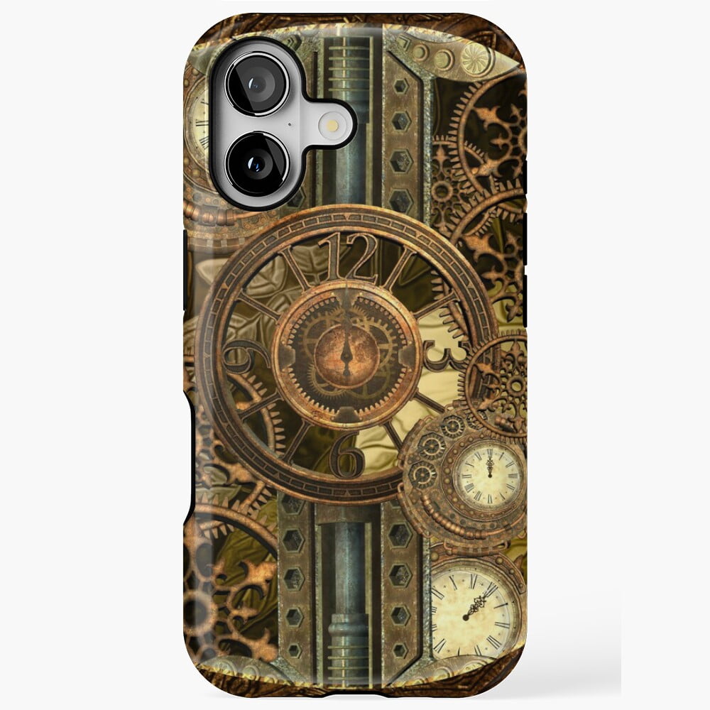 Steampunk Clocks Retro Vintage Mechanical Gear Inspired Case with ...