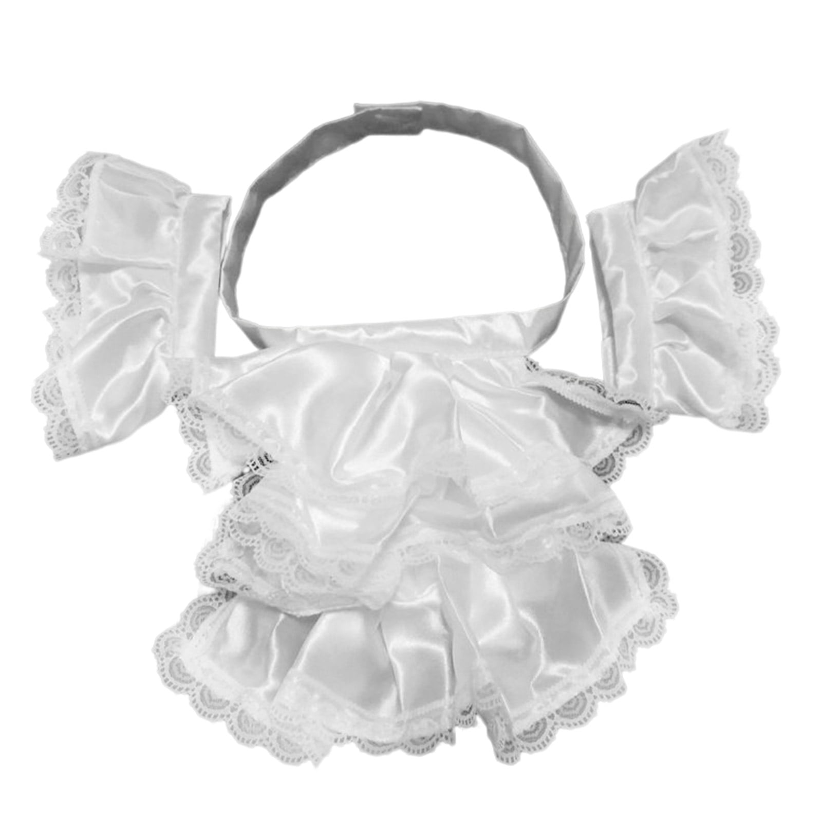 Steampunk Colonial Jabot Lace Ruffled False Collar and Cuffs Women Men ...