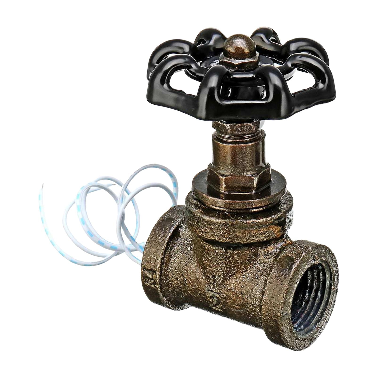 Steampunk Industrial 1/2" Fixtures with wires stop for Table Pipe Lamp ...
