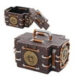 Steampunk Inspired Mechanical Gauge Box with Lid Statue Figurine ...