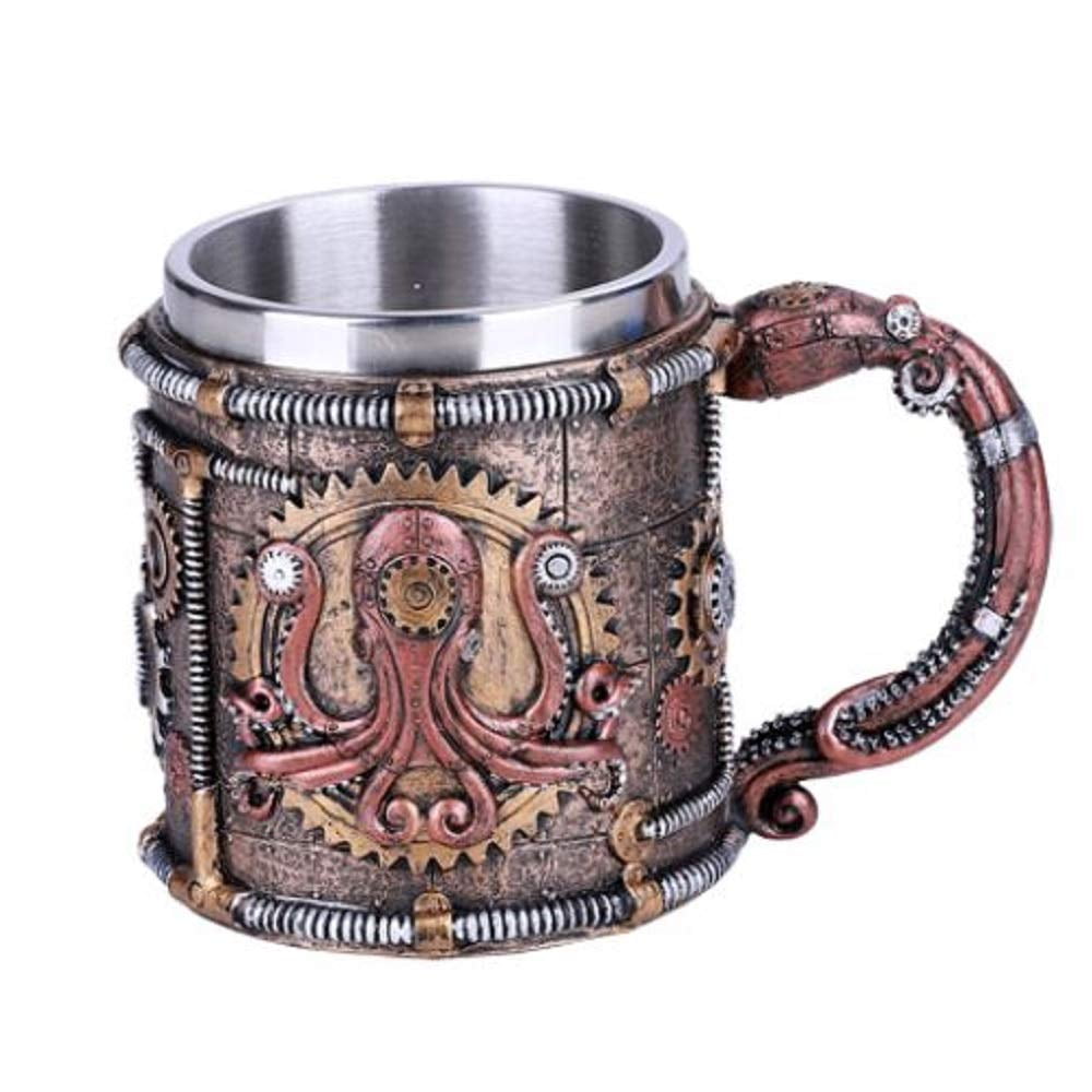 Steampunk Kraken Geared Octopus Coffee Mug New - Walmart.com