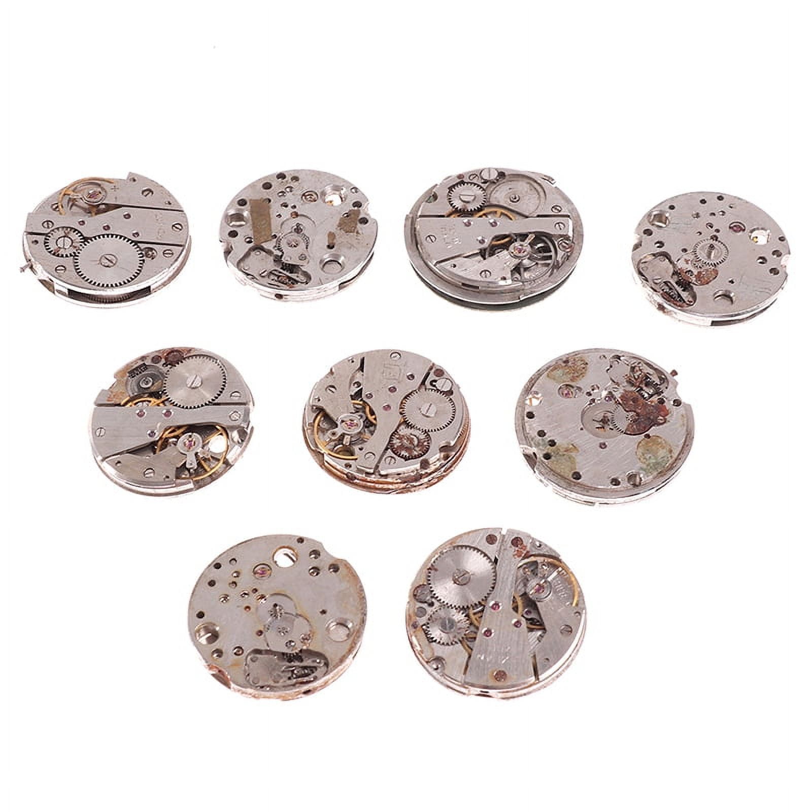 Steampunk Old Watch Movement Parts Gears Cogs Wheels Assorted Art DIYL ...