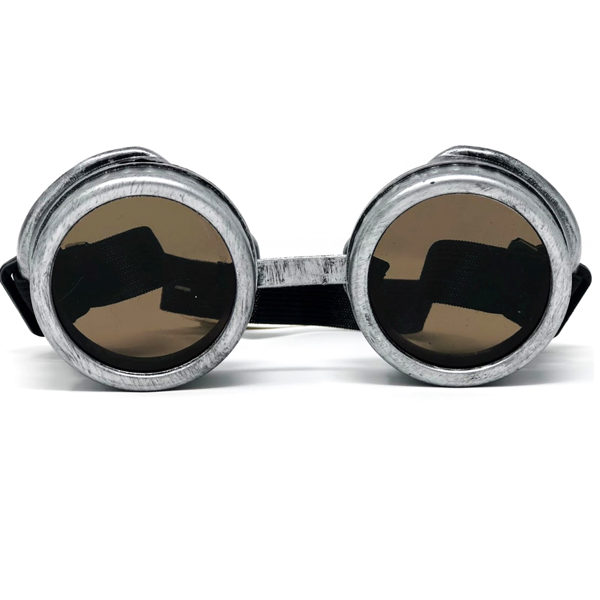 Steampunk Style Metallic Scientist Time Traveler Class Goggle Halloween ...