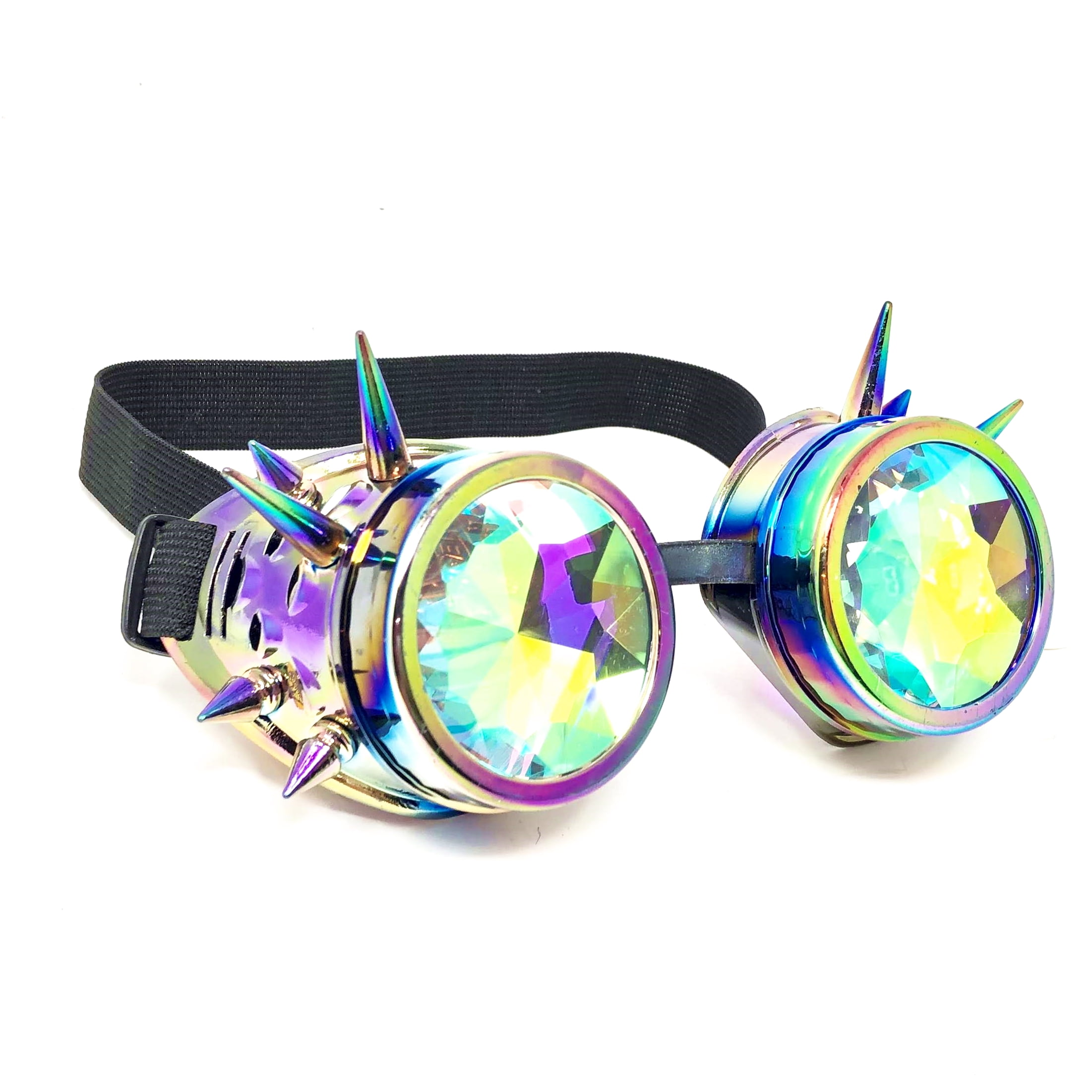 Steampunk Style Metallic Scientist Time Traveler Class Goggle Halloween ...