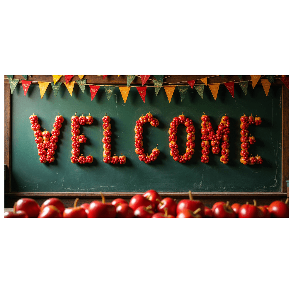 Steampunk Style Neon Welcome Banner Party Decorations Backdrop ...