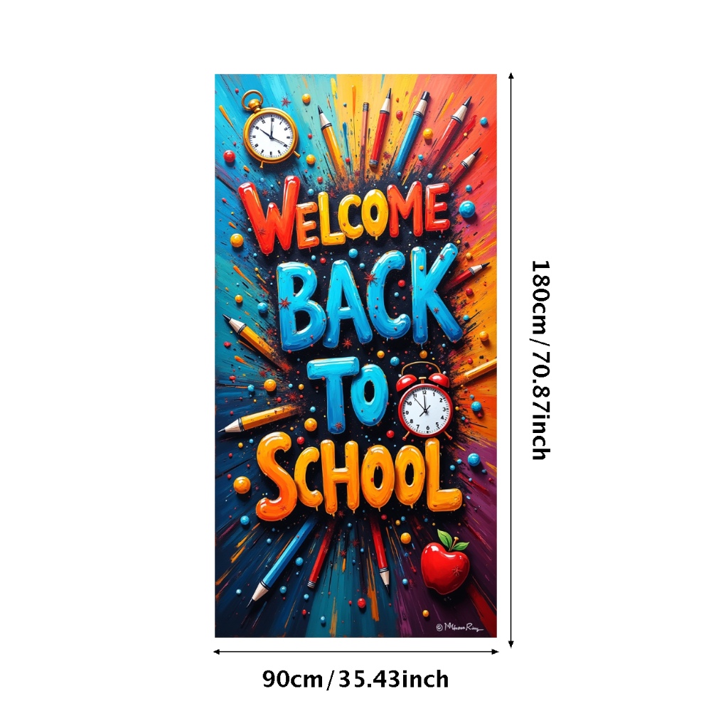 Steampunk Themed Welcome Back to School Banner Background Backdrop ...