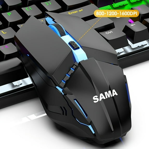 Steampunk True Mechanical Keyboard And Mouse Combo Old School ...