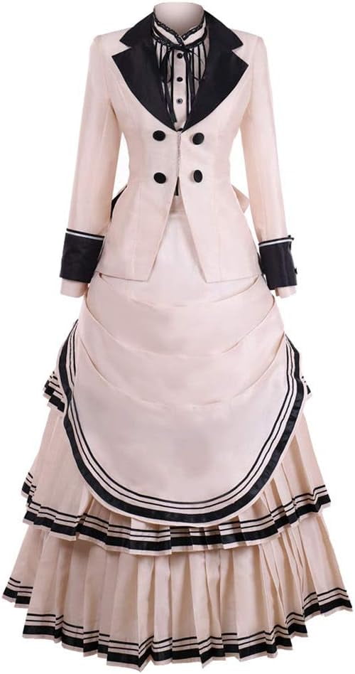 Steampunk Victorian Prom Gown Dress Victorian Bustle Dress Gown Dress ...