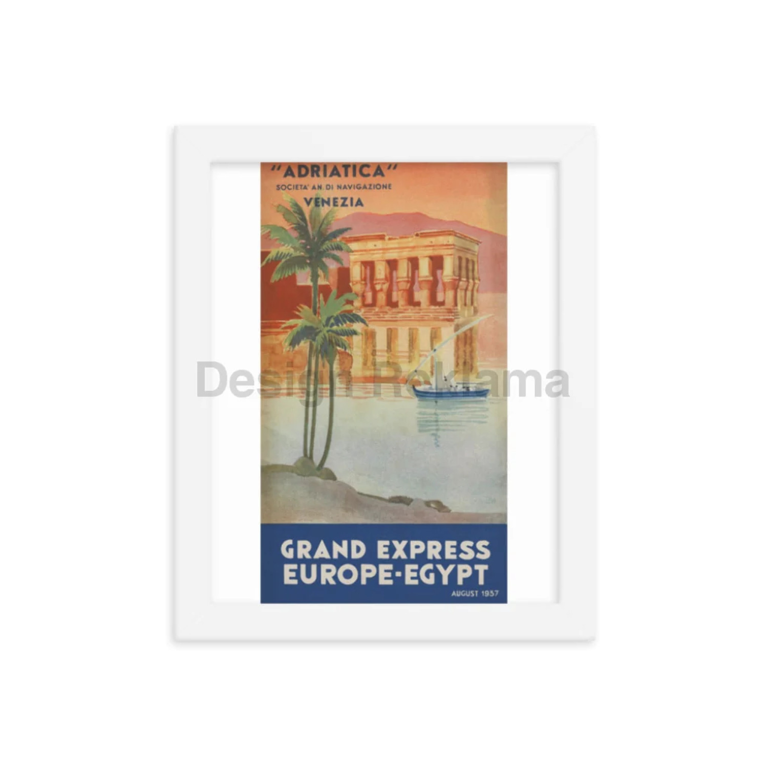 Steamship Adriatica Societe an di Navigazione Venezia Grand Express ...