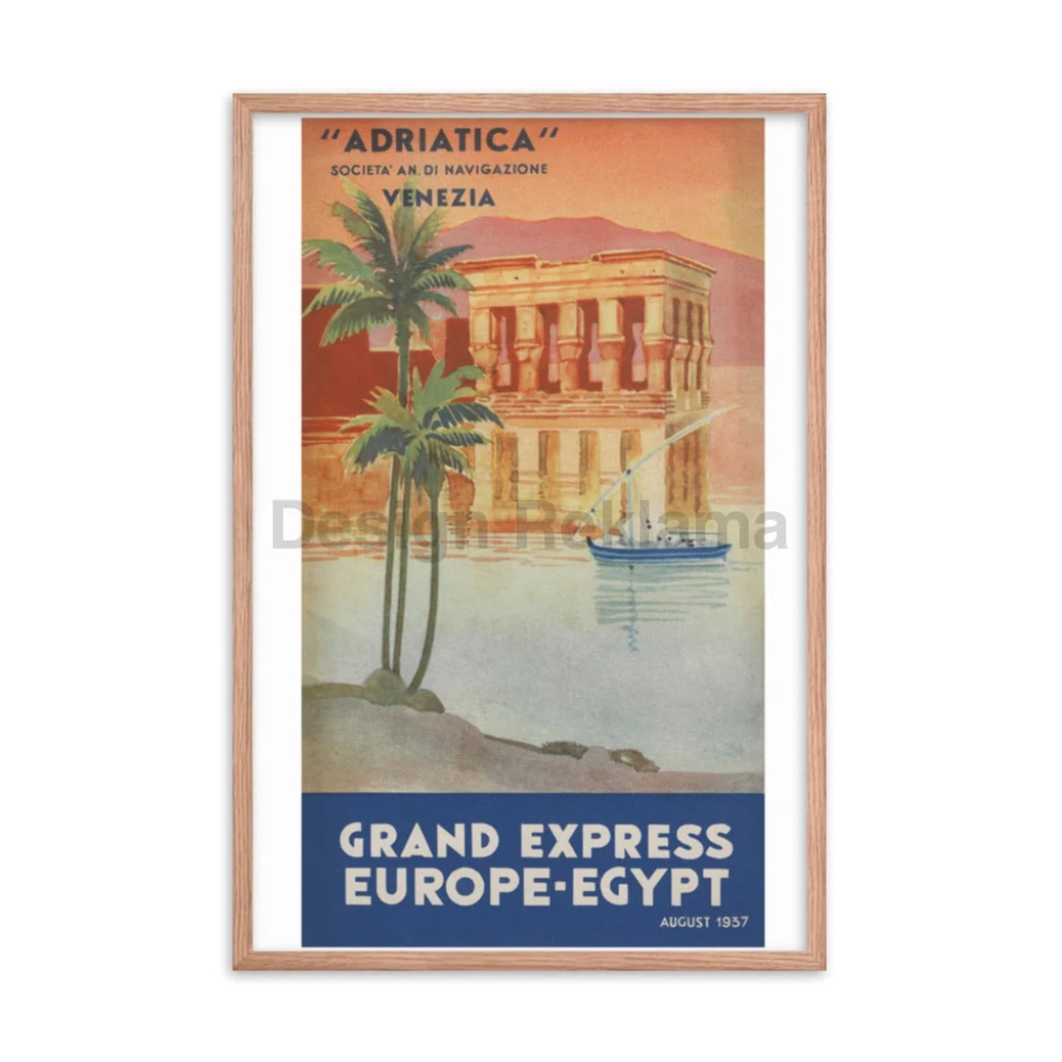 Steamship Adriatica Societe an di Navigazione Venezia Grand Express ...