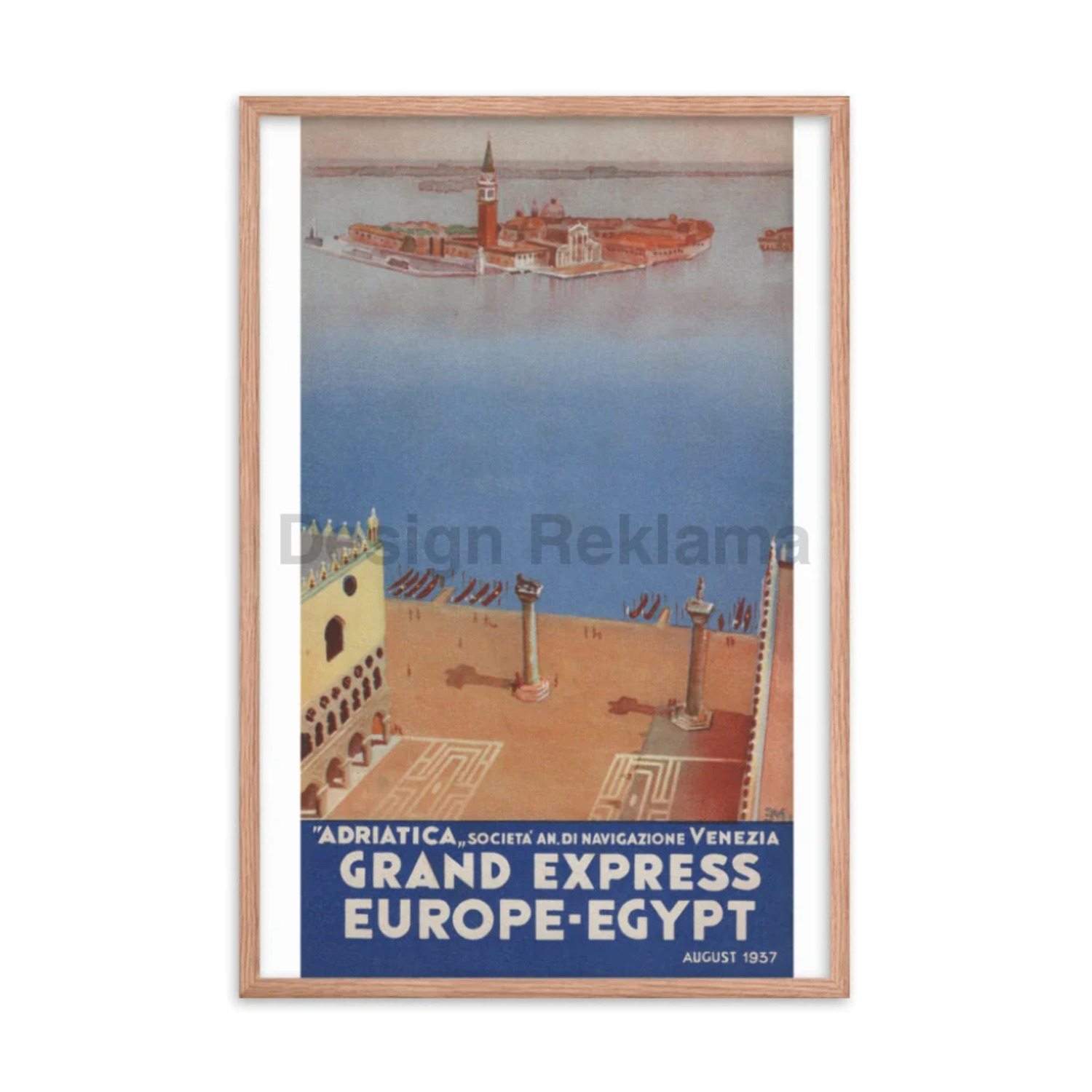 Steamship Adriatica Societe an di Navigazione Venezia Grand Express ...