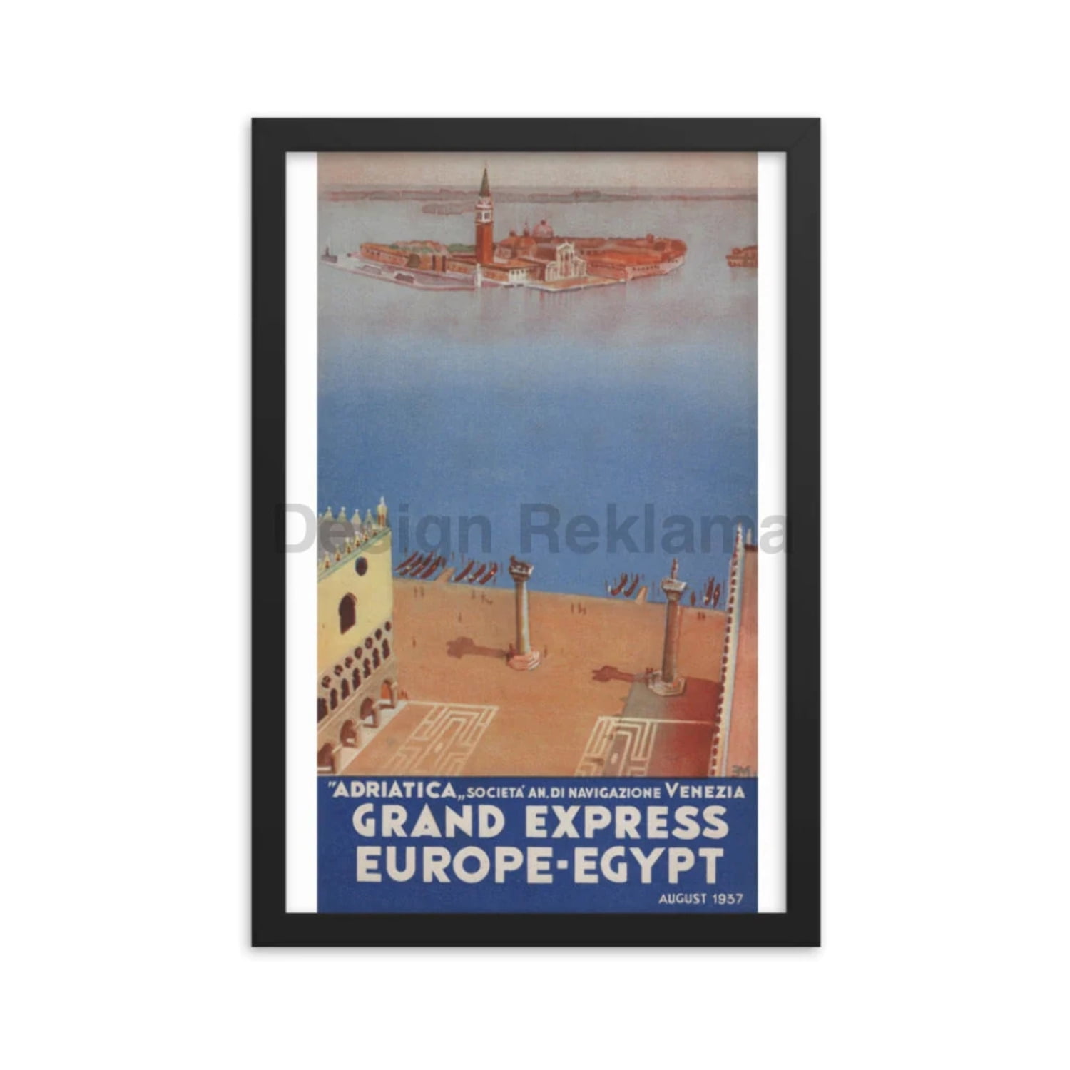 Steamship Adriatica Societe an di Navigazione Venezia Grand Express ...