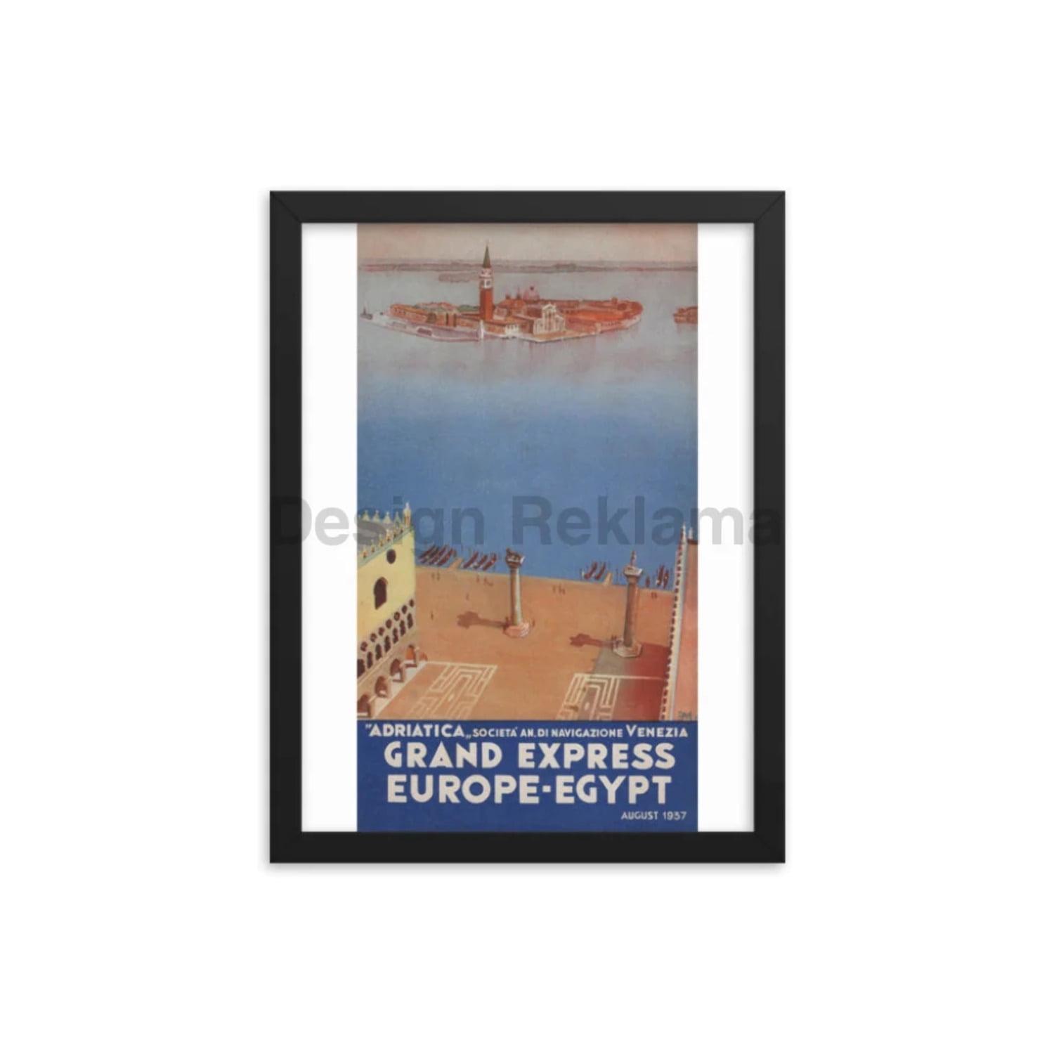 Steamship Adriatica Societe an di Navigazione Venezia Grand Express ...