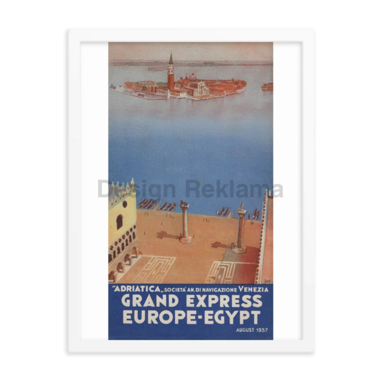 Steamship Adriatica Societe an di Navigazione Venezia Grand Express ...