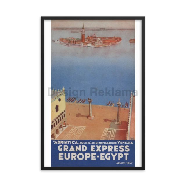 Steamship Adriatica Societe an di Navigazione Venezia Grand Express ...