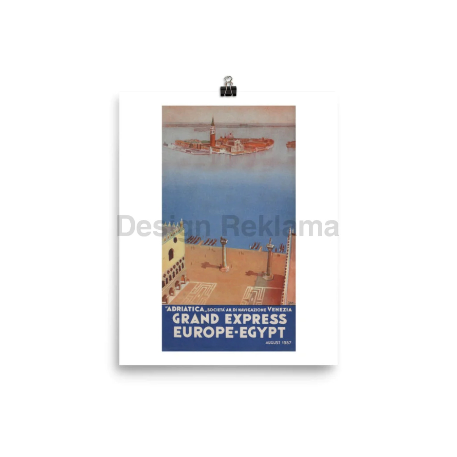 Steamship Adriatica Societe an di Navigazione Venezia Grand Express ...